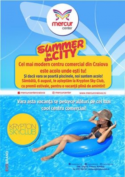 Mercur Center SUMMER IN THE CITY - Mercur Center